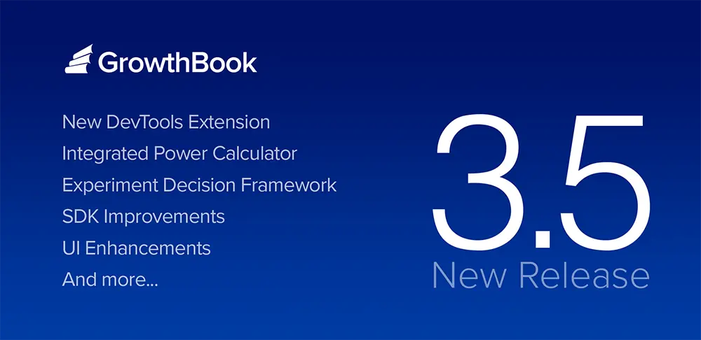 GrowthBook Version 3.5